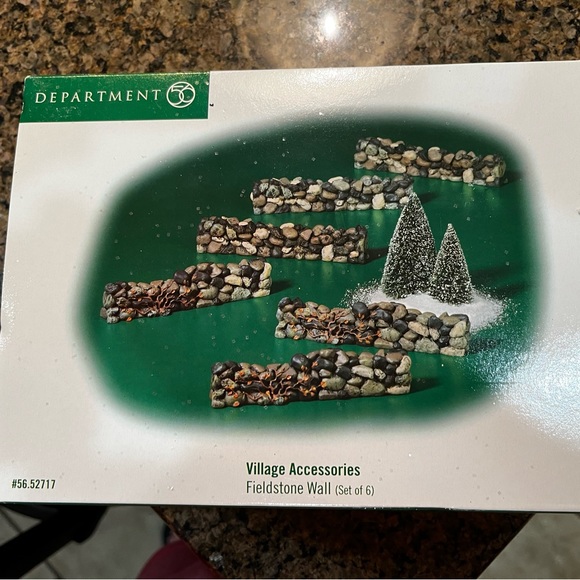 Department 56 | Holiday | Department 56 Village Accessories Fieldstone ...